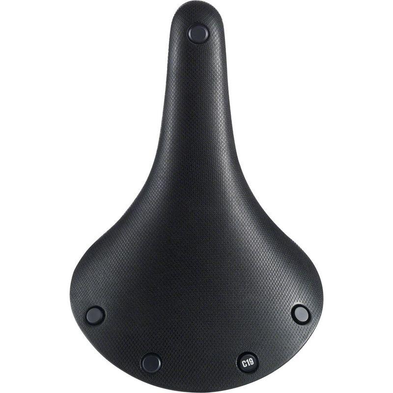 Brooks C19 Carved All-Weather Saddle for Classic Cycling Comfort and T ...