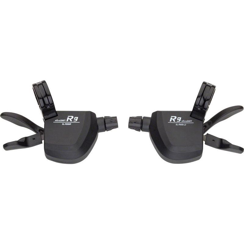 microSHIFT R9 Trigger Shifter Set 9-Speed Road Double Shimano Compatib ...