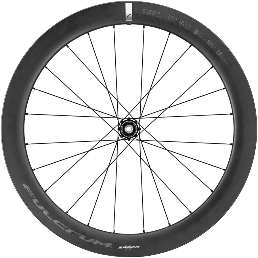 Fulcrum Speed 57 Rear Wheel - 700 12 x 142mm CenterLock N3W Black — Movatik
