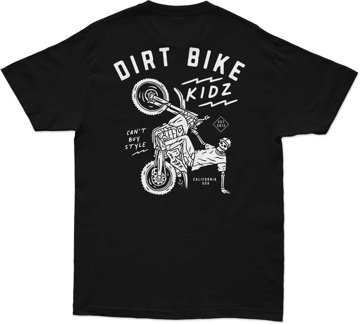 DBK 12 O'Clock Tee Motorcycle Shirts — Movatik