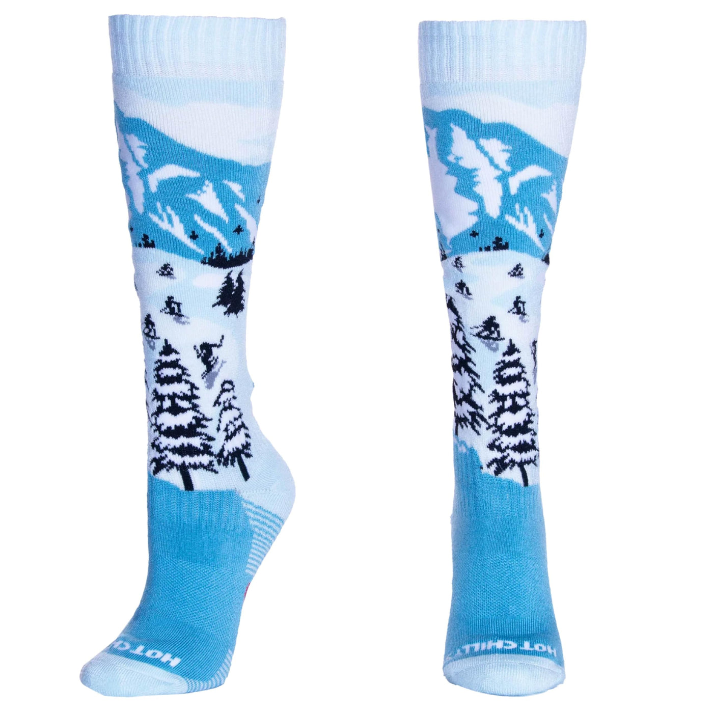 Hot Chillys Chill Thrill Mid Vol Sock Snow Socks — Movatik